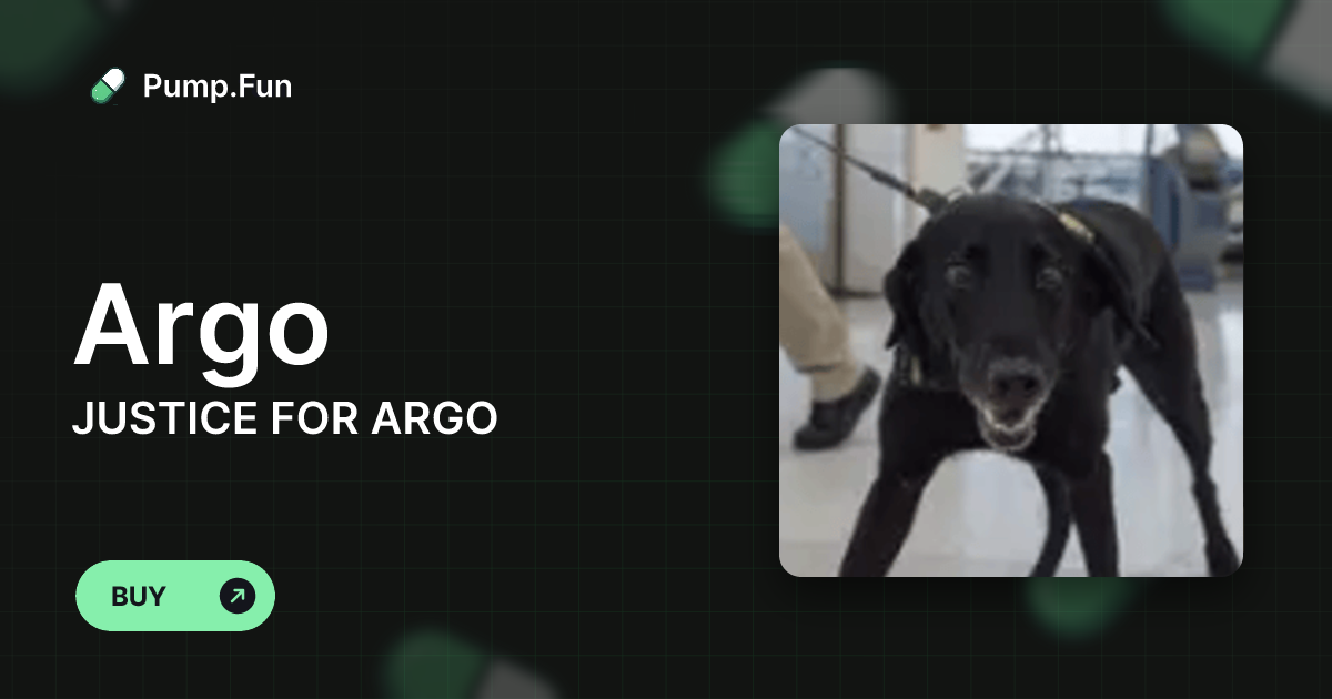 JUSTICE FOR ARGO (Argo) - Pump