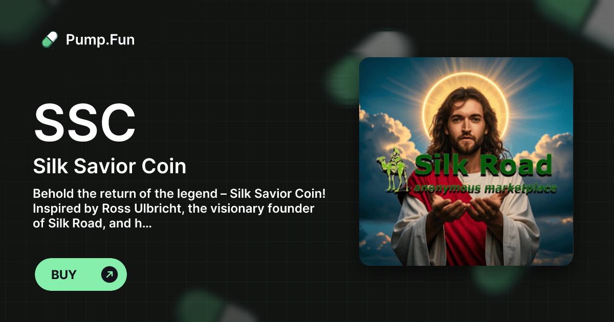Silk Savior Coin (SSC) - Pump