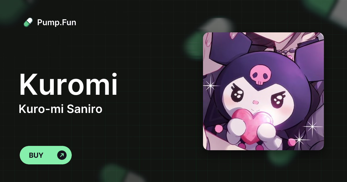 Kuro-mi Saniro (Kuromi) - Pump