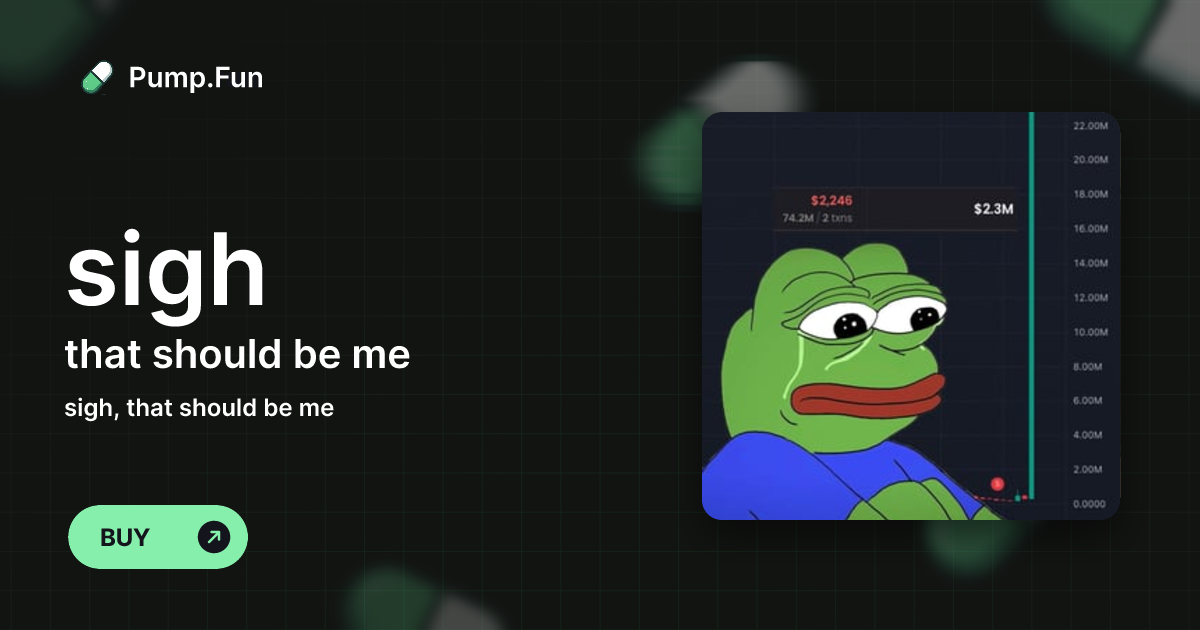 that should be me (sigh) - Pump