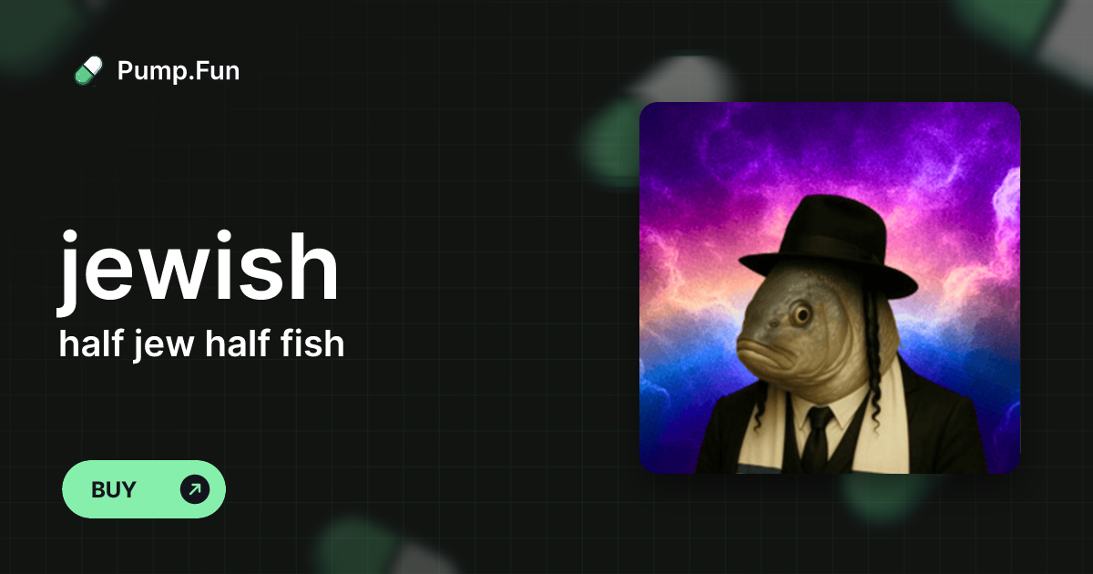 half jew half fish (jewish) - Pump