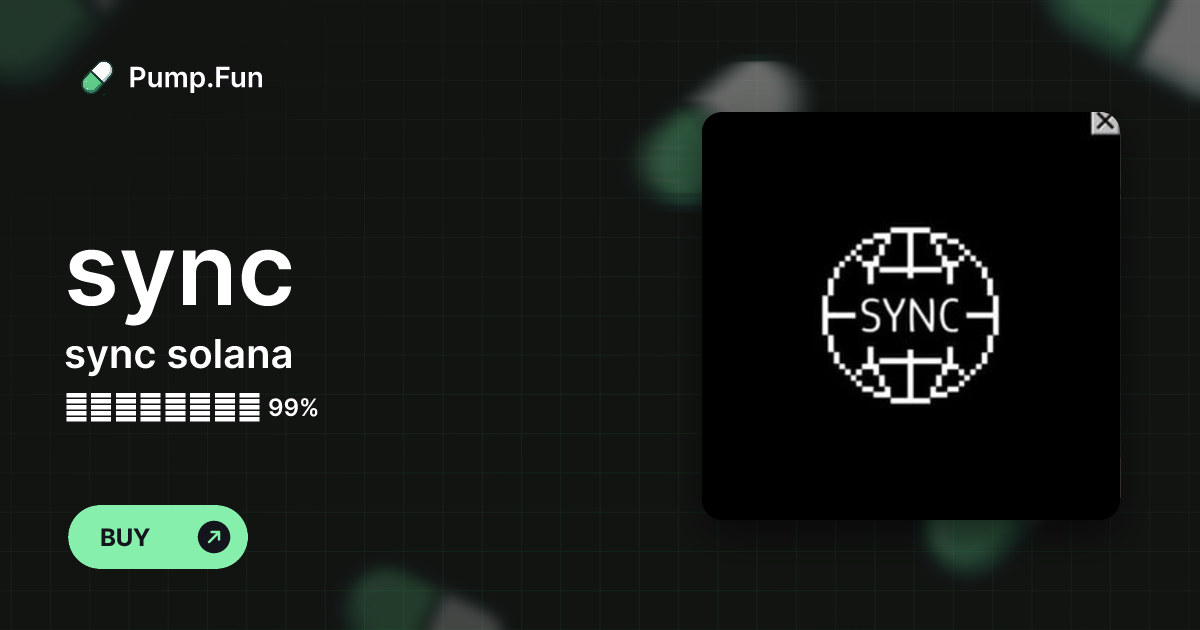 sync solana (sync) - Pump