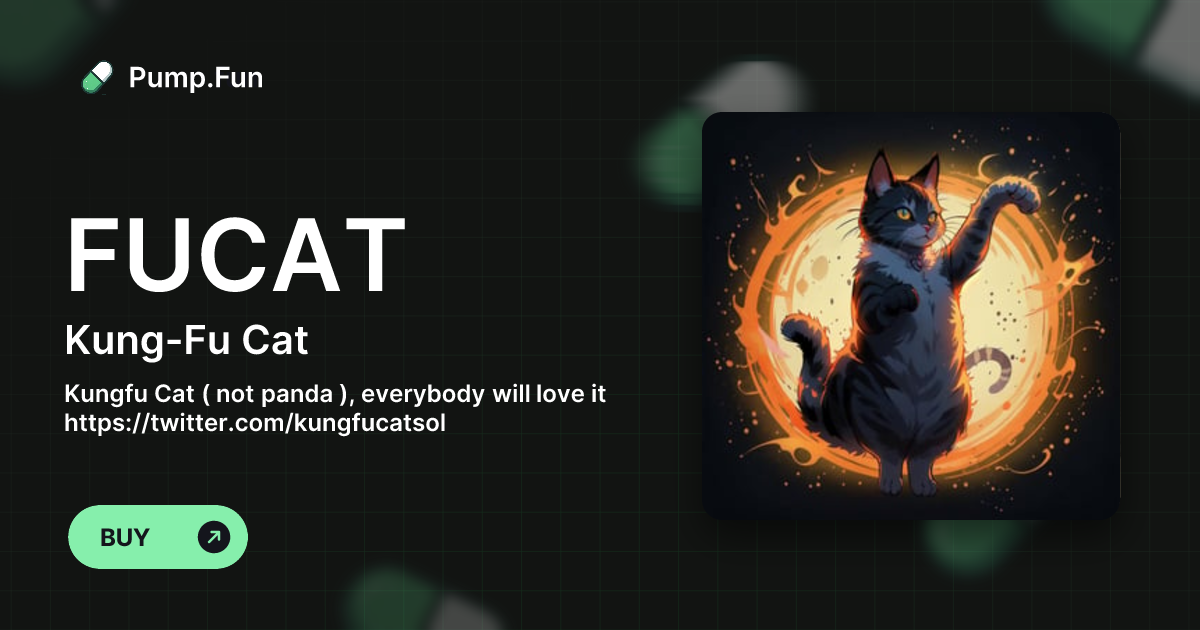 Kung-Fu Cat (FUCAT) - Pump