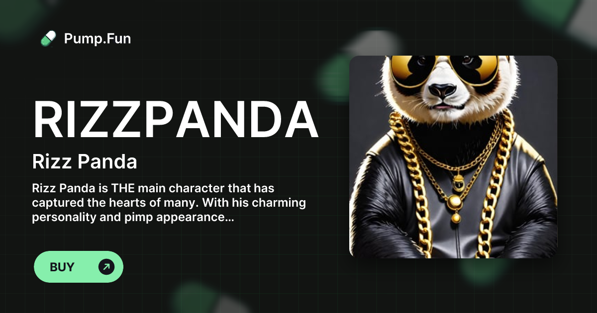 Rizz Panda (RIZZPANDA) - Pump