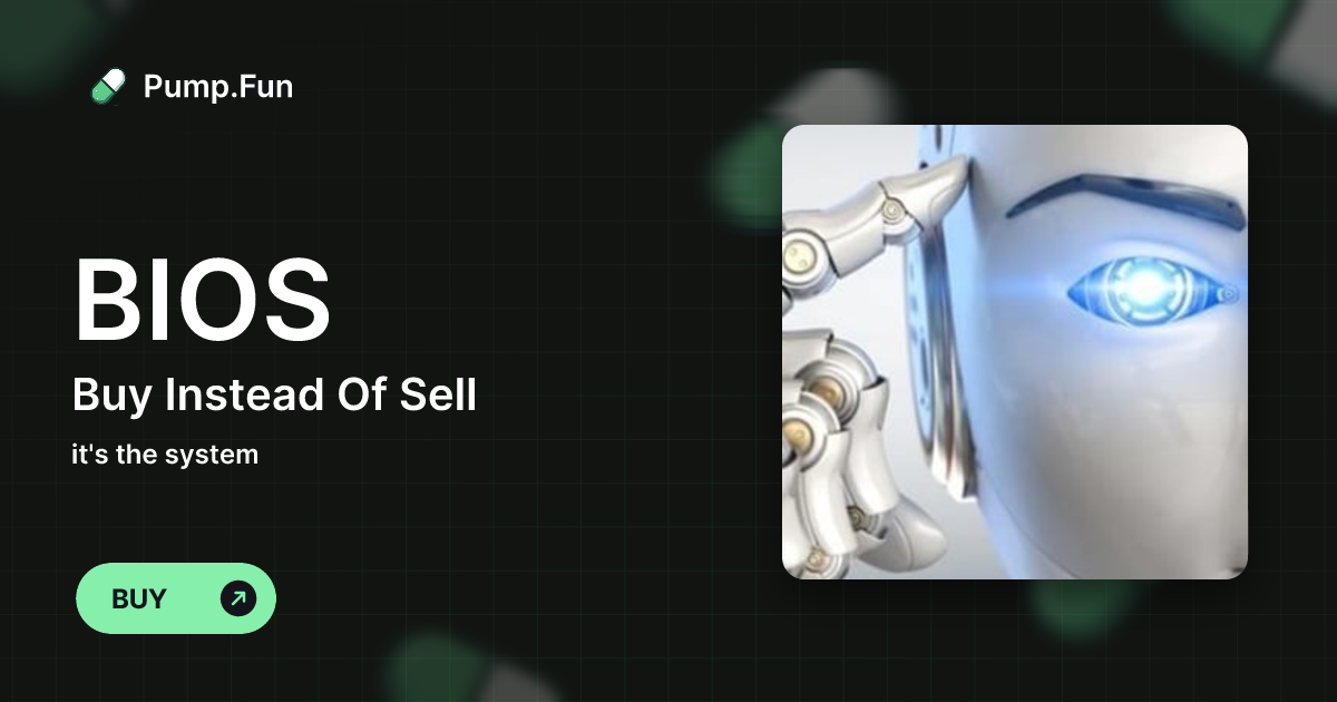 Buy Instead Of Sell (BIOS) - Pump
