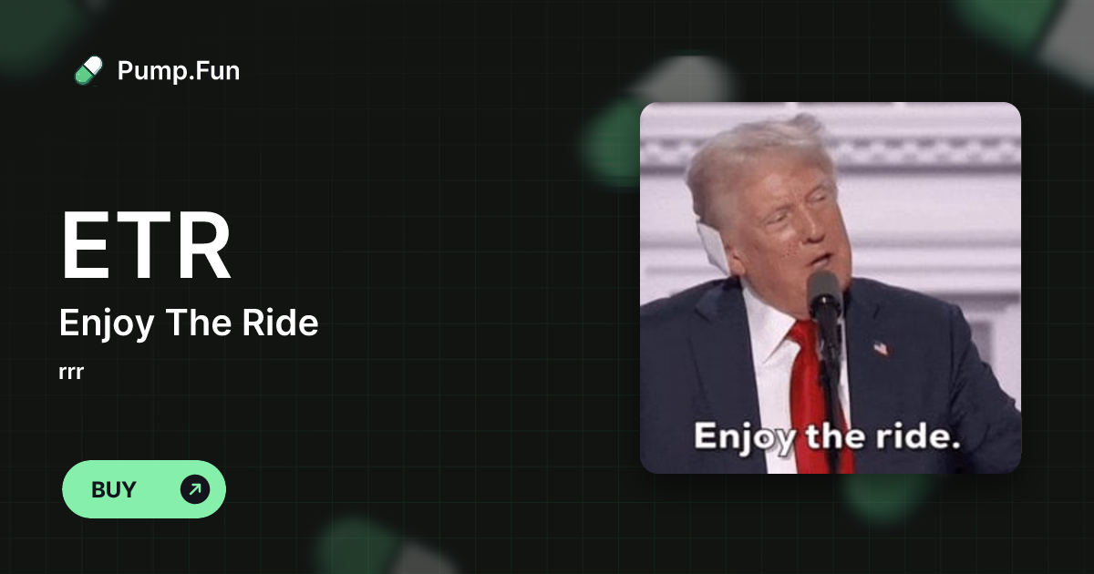 Enjoy The Ride (ETR) - Pump