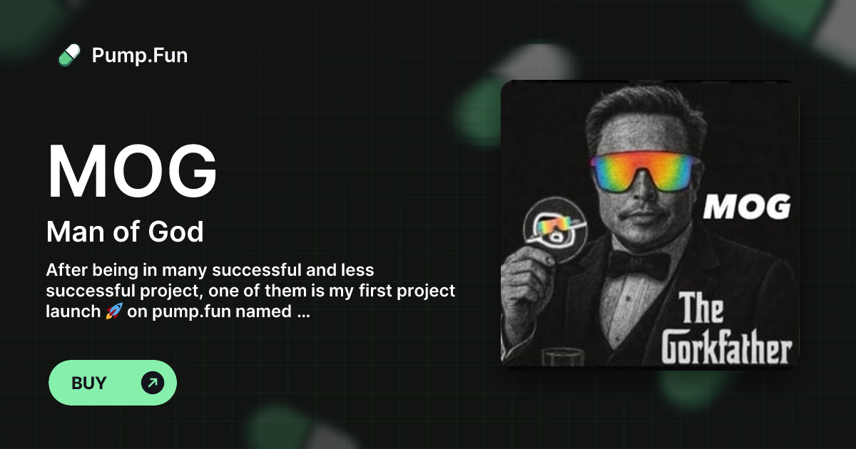 Man of God (MOG) - Pump