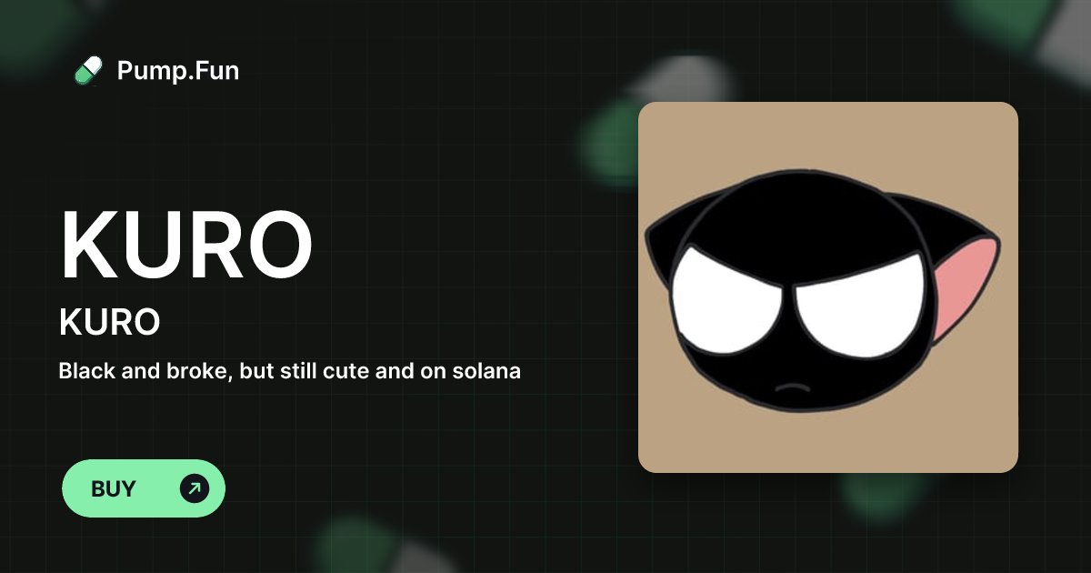 KURO (KURO) - Pump