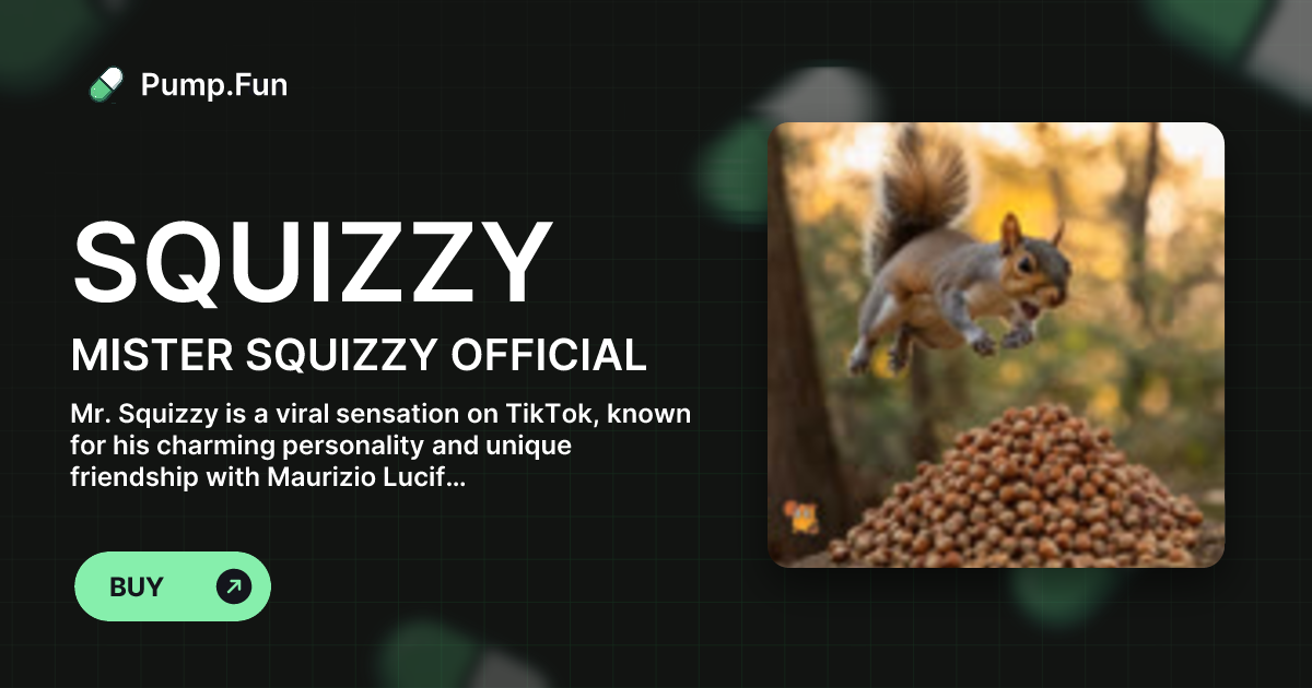 MISTER SQUIZZY OFFICIAL (SQUIZZY) - Pump