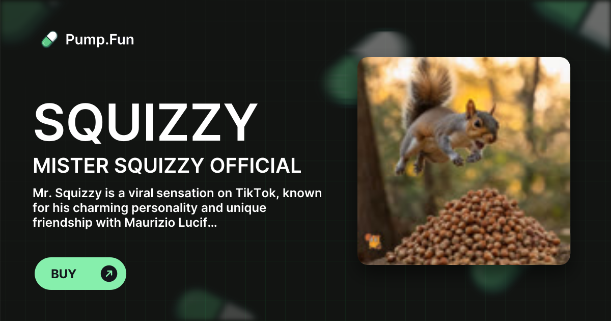 MISTER SQUIZZY OFFICIAL (SQUIZZY) - Pump