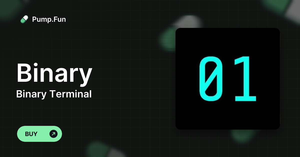 Binary Terminal (Binary) - Pump