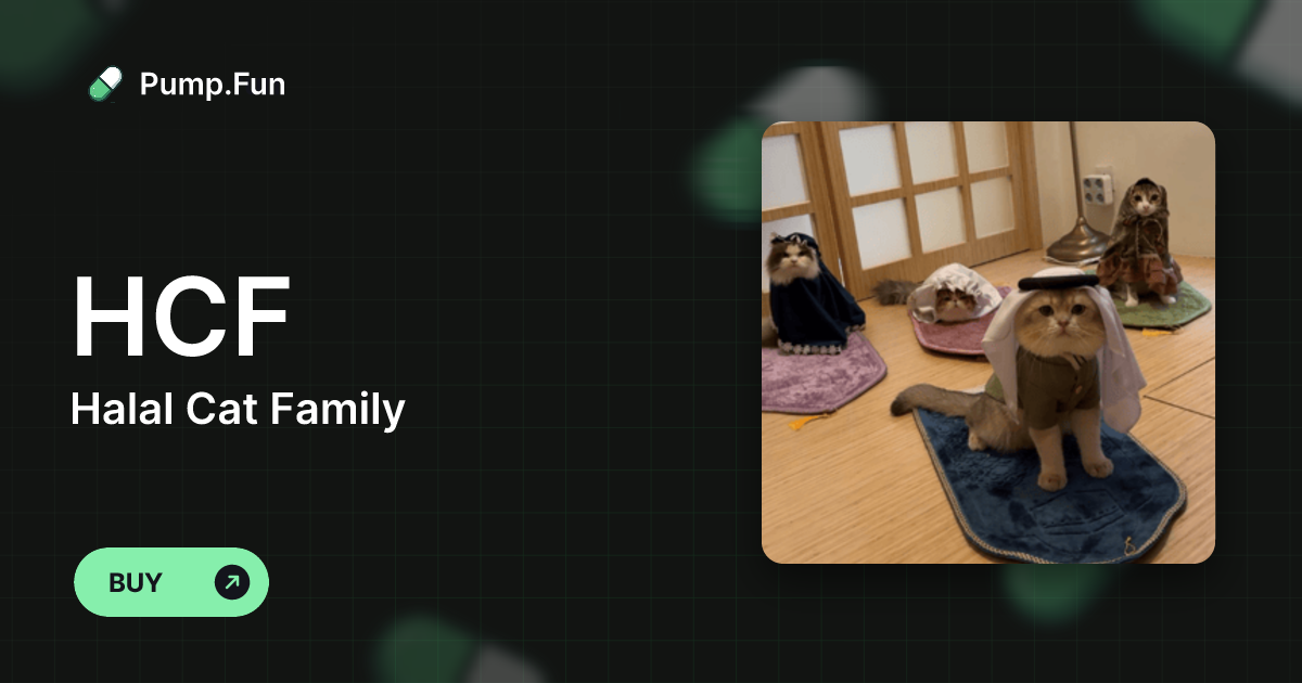 Halal Cat Family (HCF) - Pump