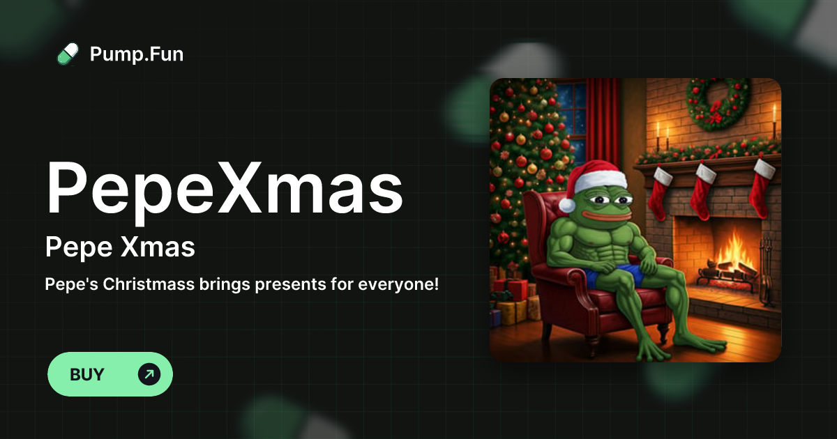 Pepe Xmas (PepeXmas) - Pump