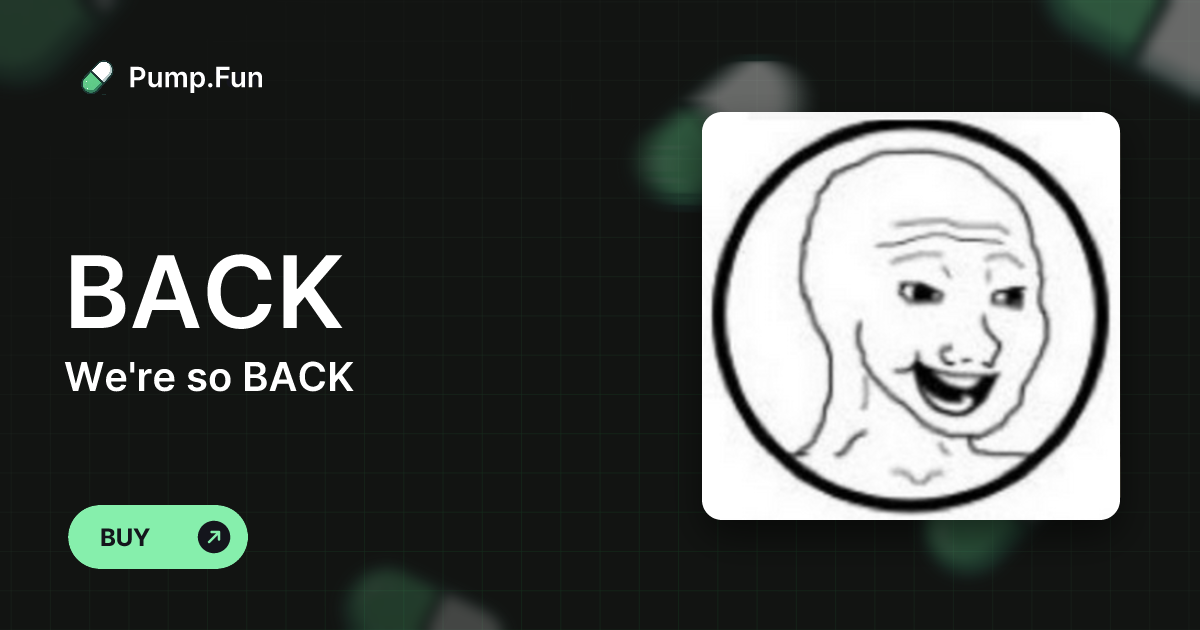 We're so BACK (BACK) - Pump