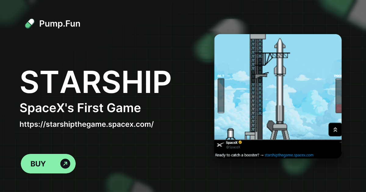 SpaceX's First Game (STARSHIP) - Pump
