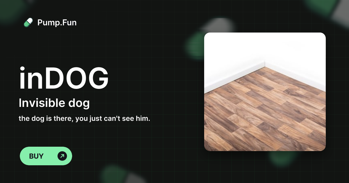 Invisible dog (inDOG) - Pump