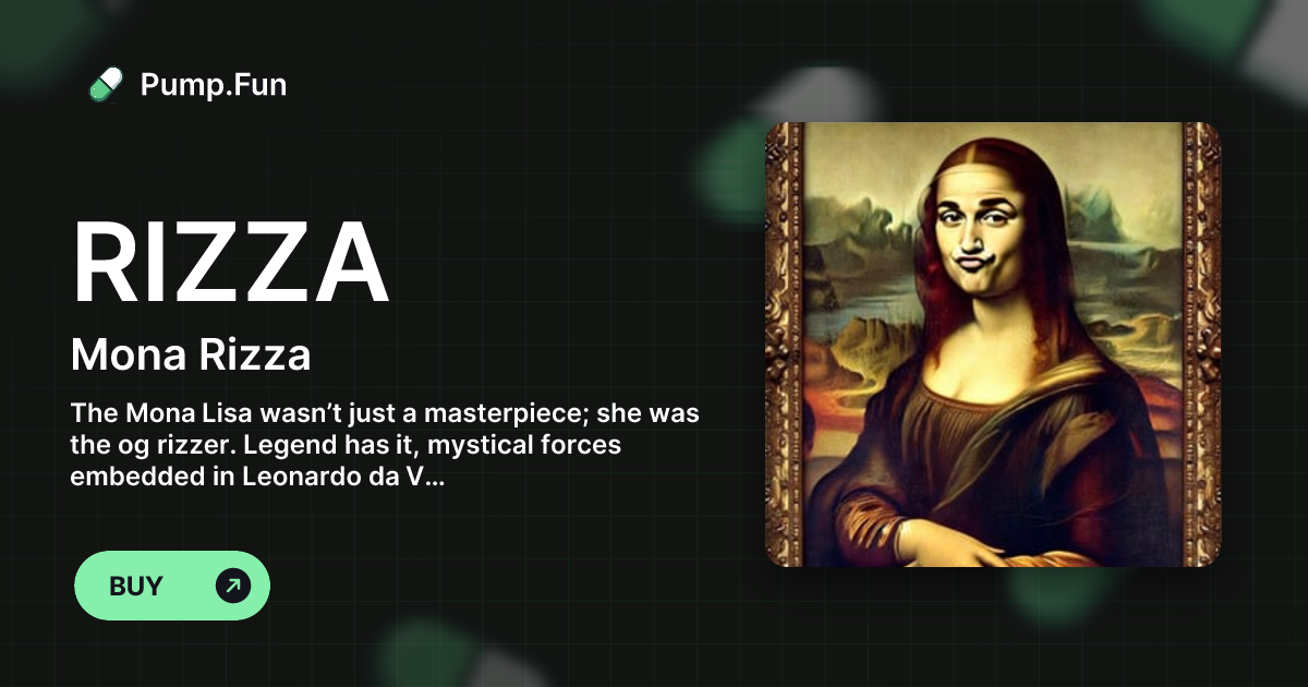 Mona Rizza (RIZZA) - Pump