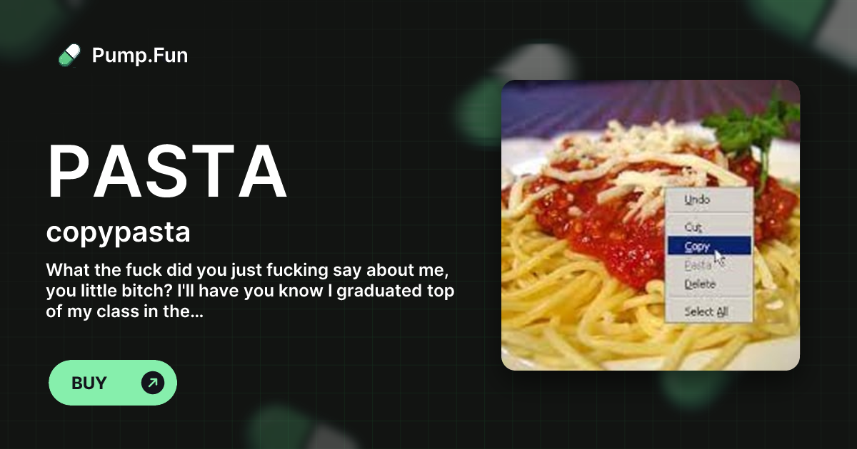 copypasta (PASTA) - Pump