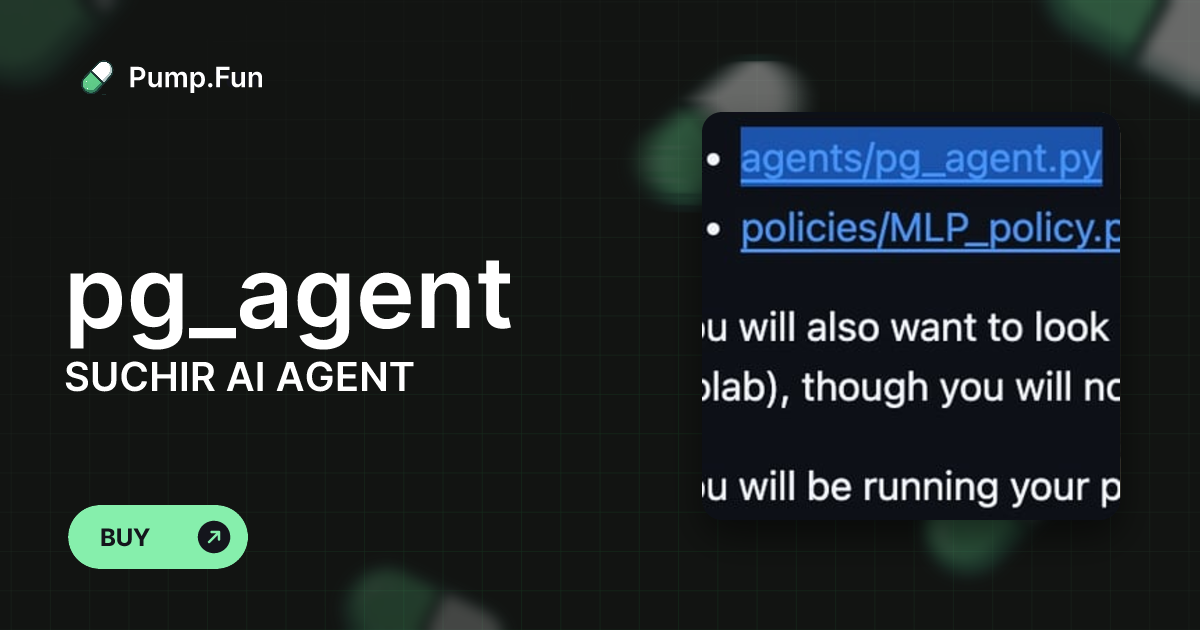 SUCHIR AI AGENT (pg_agent) - Pump