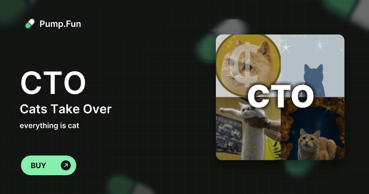 Cats Take Over (CTO) - Pump