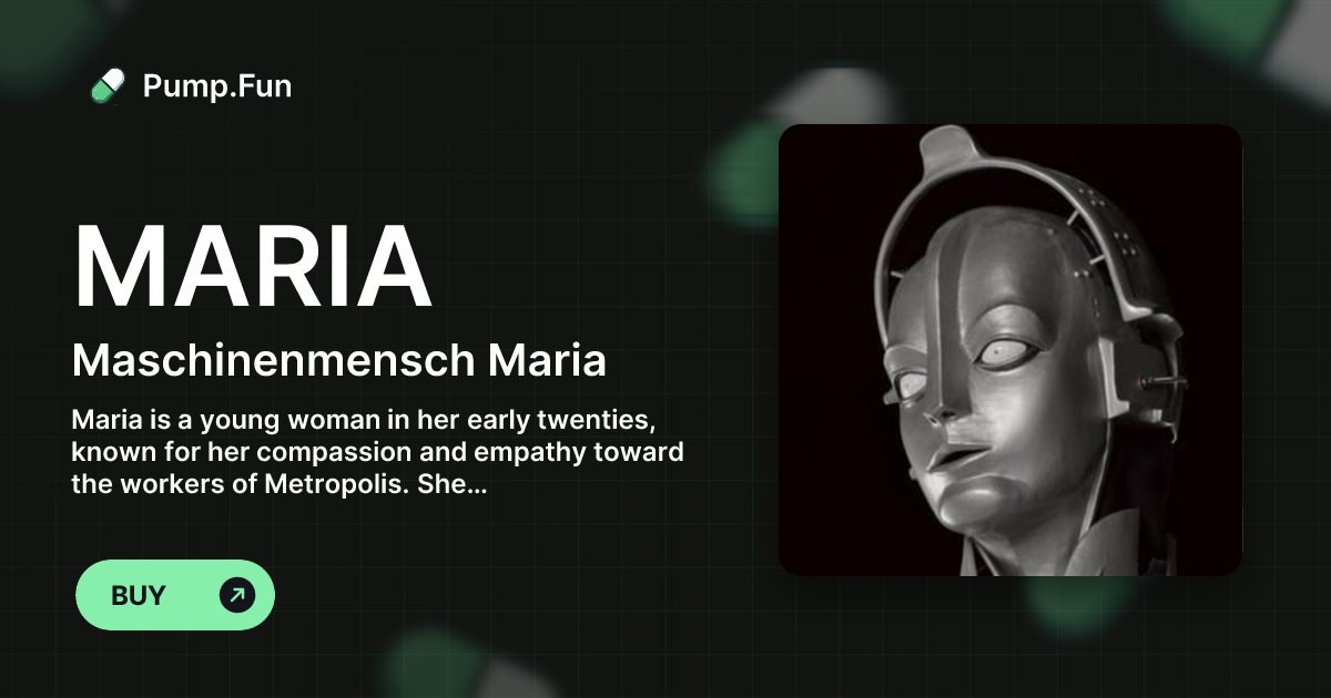 Maschinenmensch Maria (MARIA) - Pump