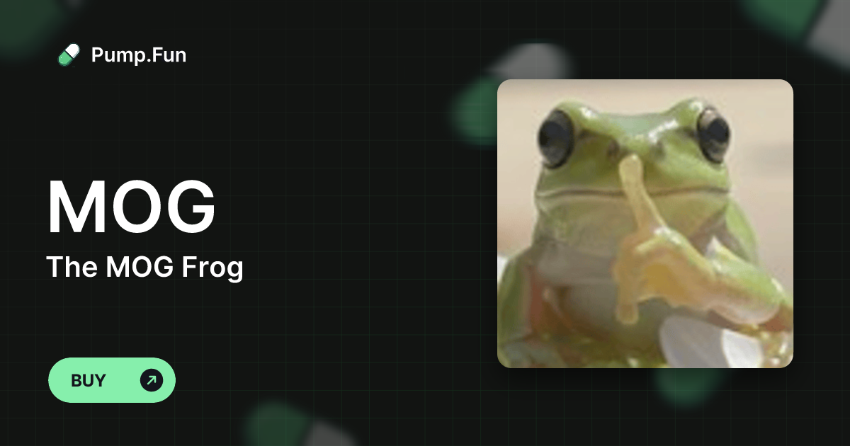 The MOG Frog (MOG) - Pump