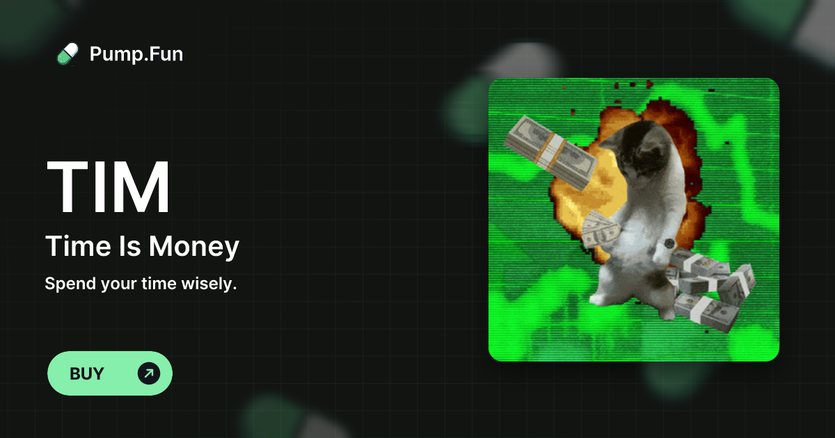 Time Is Money (TIM) - Pump