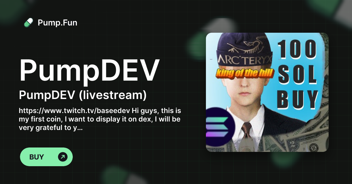 PumpDEV (livestream) (PumpDEV ) - Pump