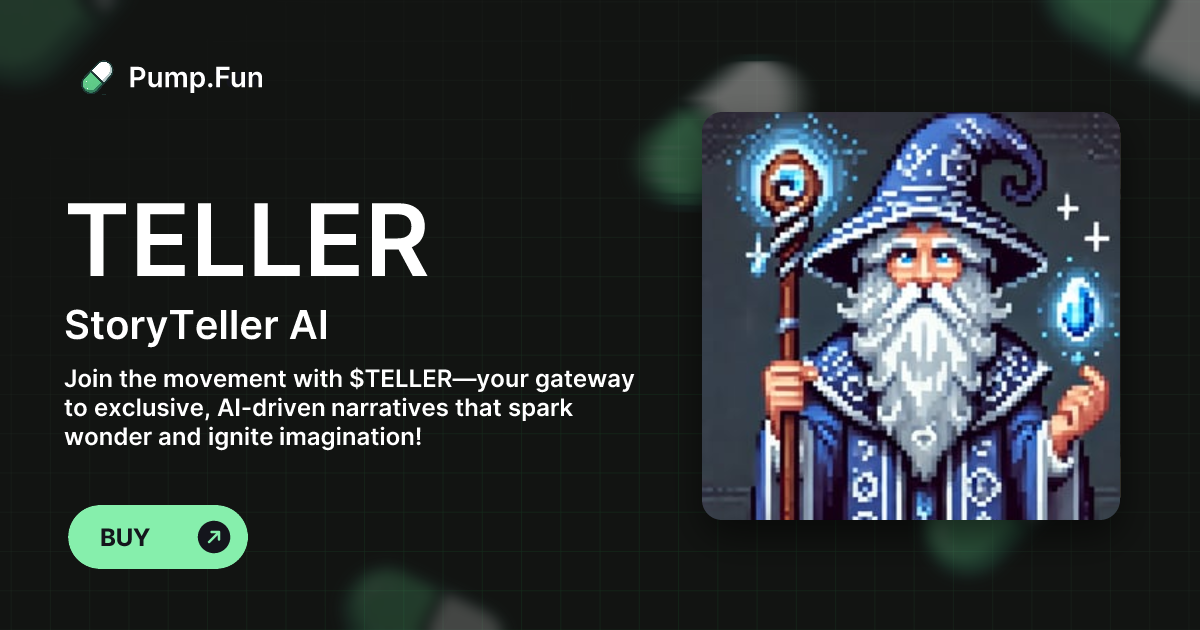 StoryTeller AI (TELLER) - Pump