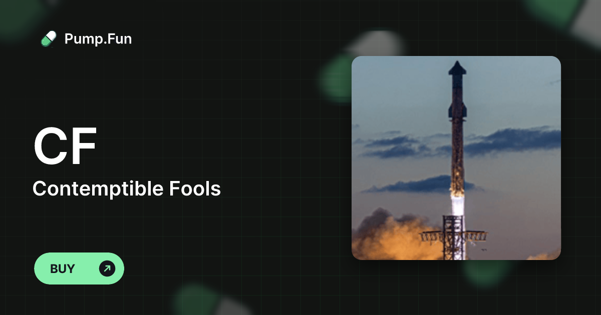 Contemptible Fools (CF) - Pump