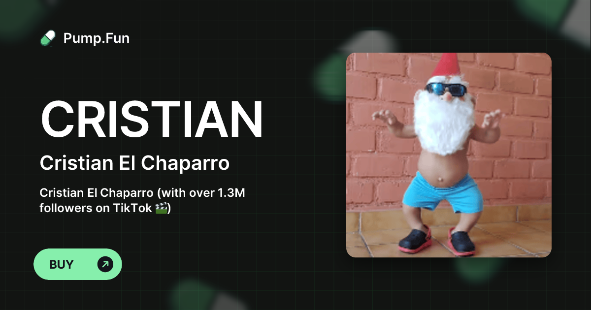 Cristian El Chaparro (CRISTIAN) - Pump