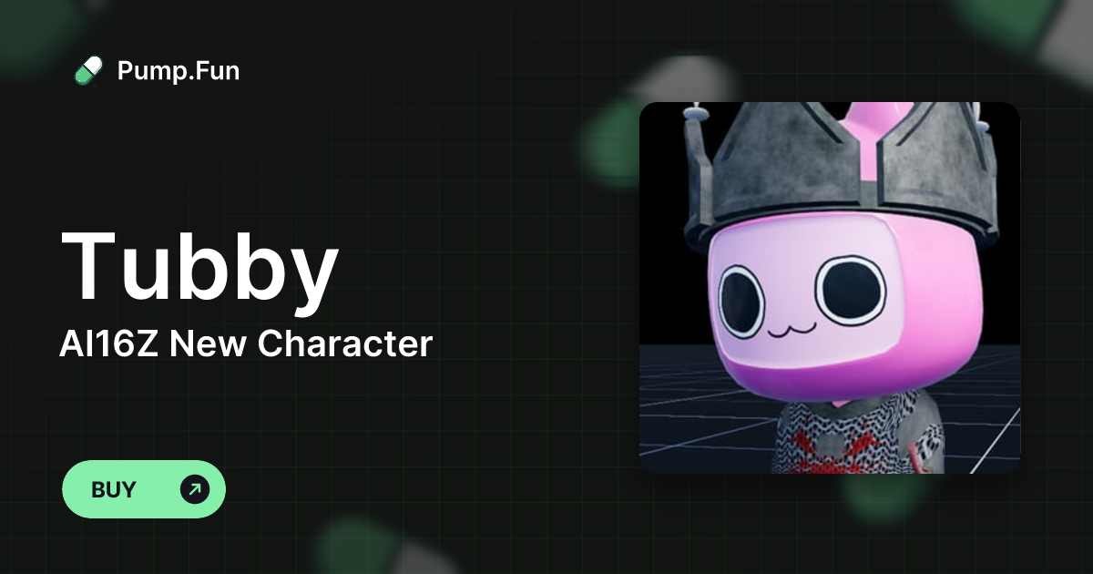 AI16Z New Character (Tubby) - Pump