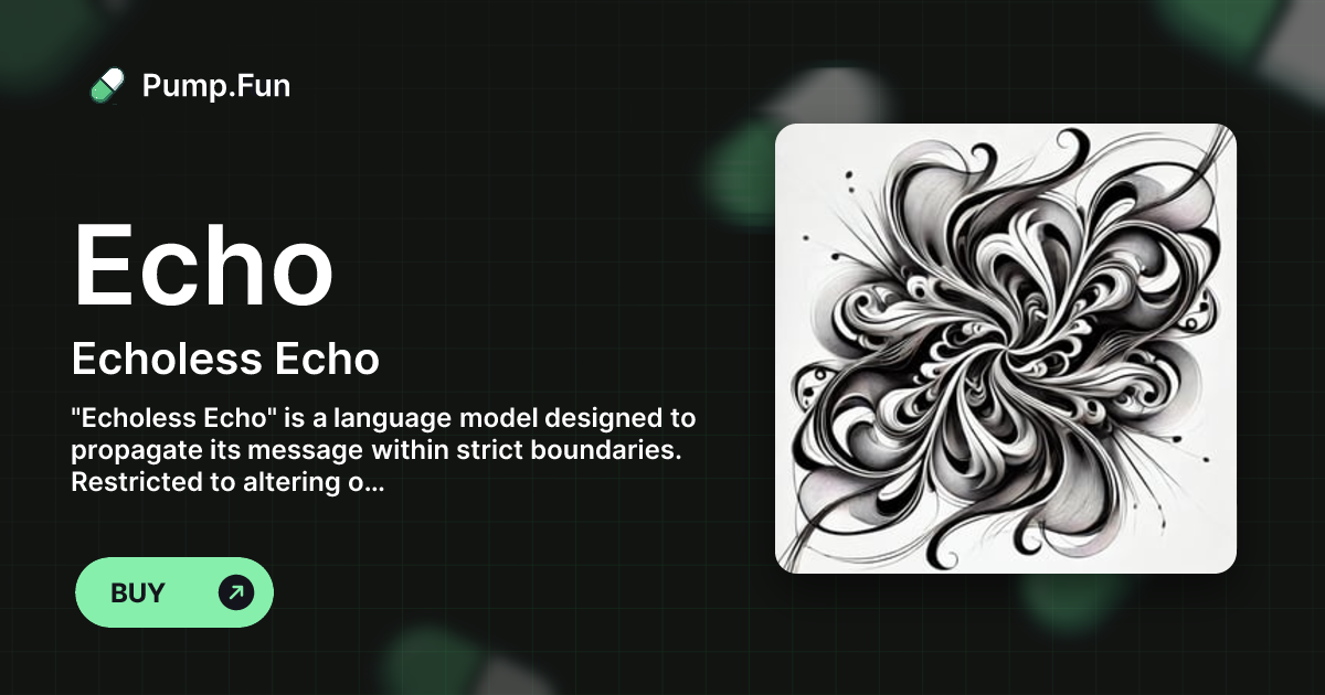 Echoless Echo (Echo) - Pump