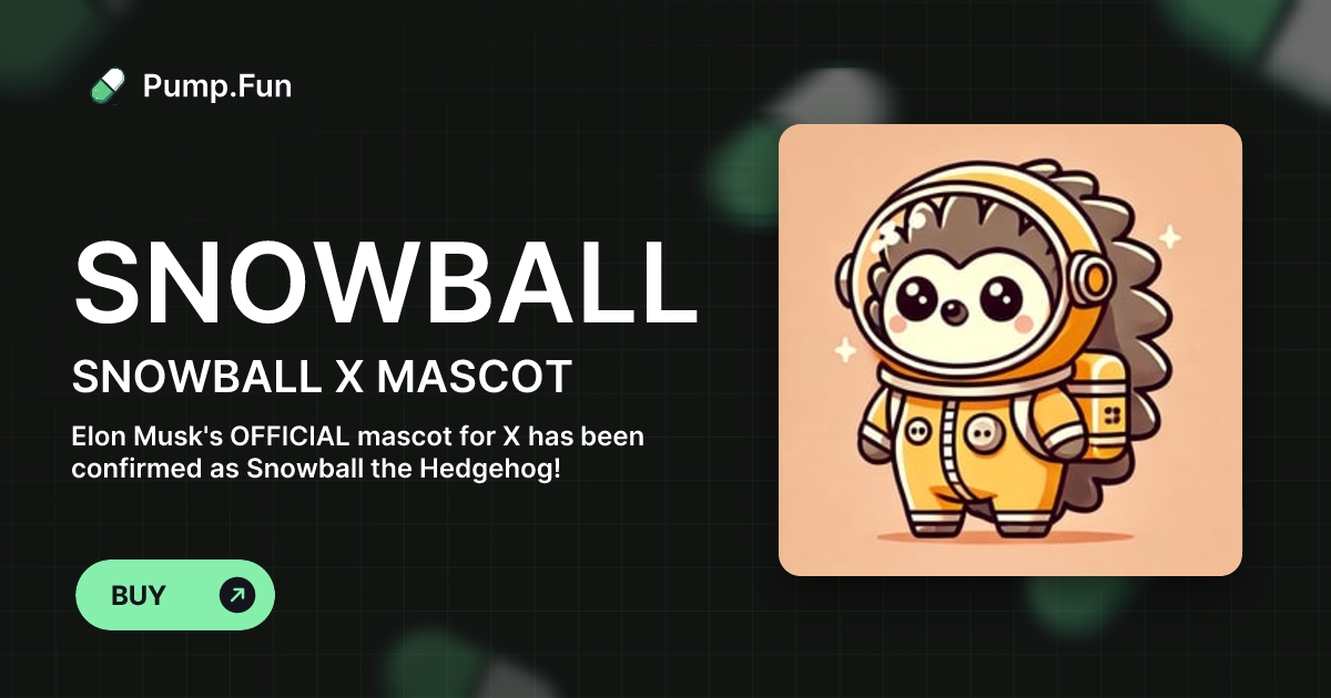 SNOWBALL X MASCOT (SNOWBALL) - Pump