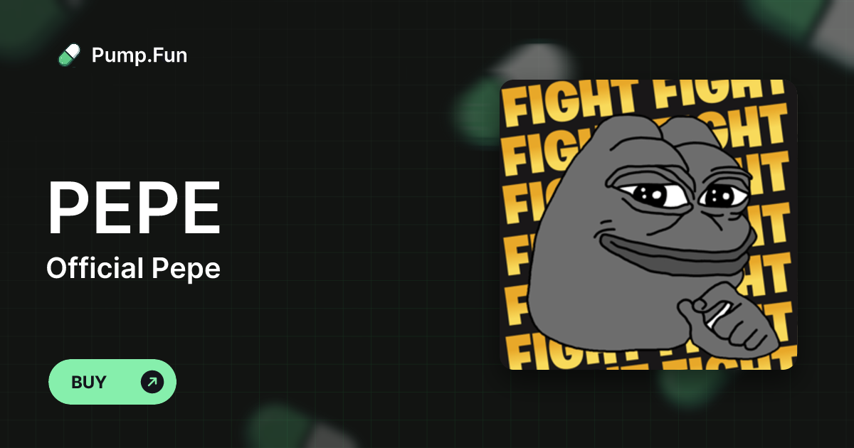 Official Pepe (PEPE) - Pump