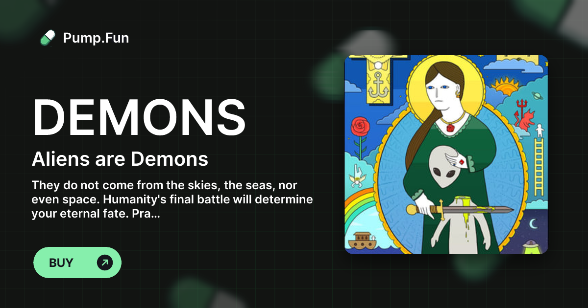 Aliens are Demons (DEMONS) - Pump