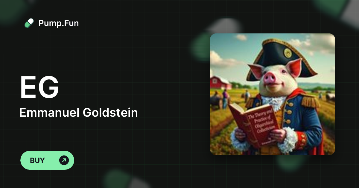 Emmanuel Goldstein (EG) - Pump