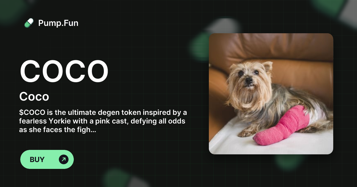 Coco (COCO) - Pump