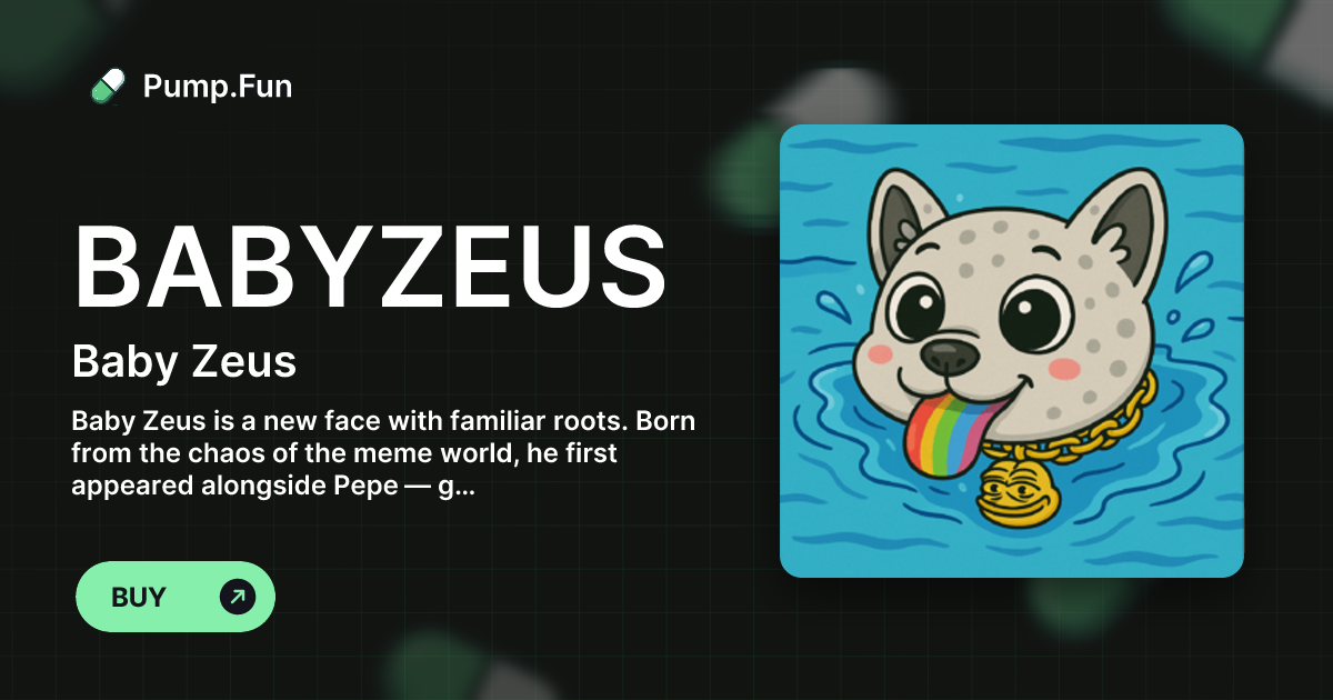 Baby Zeus (BABYZEUS) - Pump