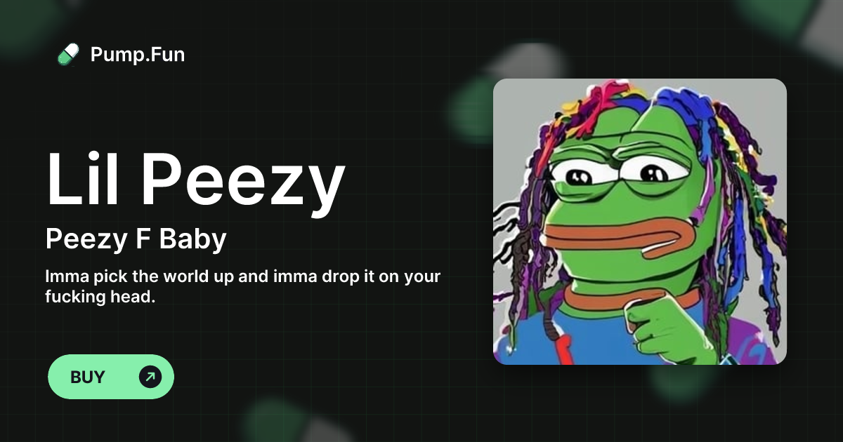 Peezy F Baby (Lil Peezy) - Pump