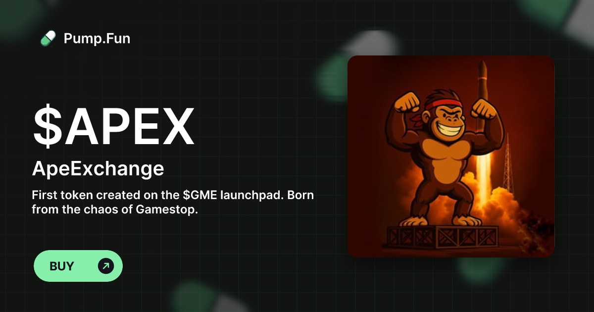 ApeExchange ($APEX) - Pump