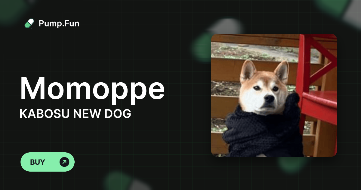 KABOSU NEW DOG (Momoppe ) - Pump