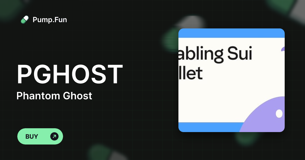 Phantom Ghost (PGHOST) - Pump