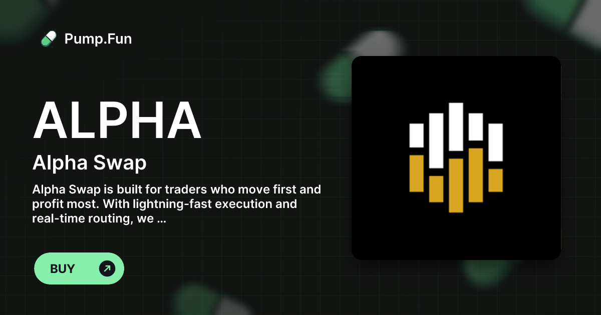 Alpha Swap (ALPHA) - Pump