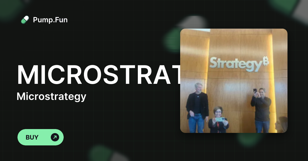 Microstrategy (MICROSTRAT) - Pump