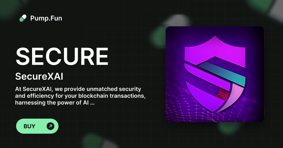 SecureXAI (SECURE) - Pump