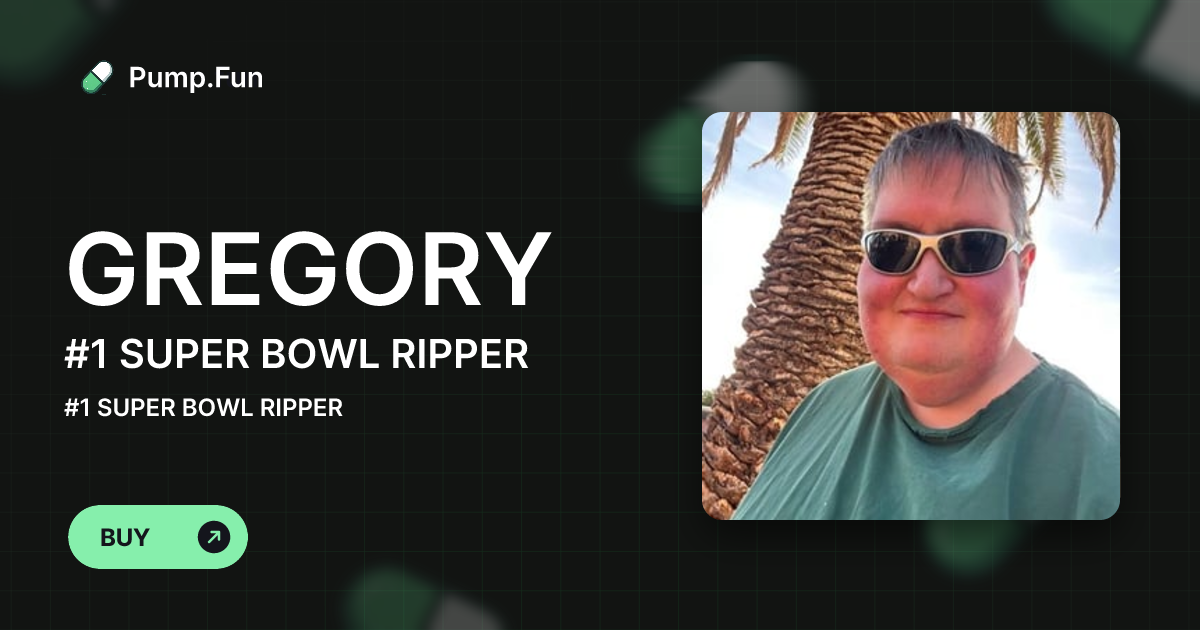 #1 SUPER BOWL RIPPER (GREGORY) - Pump