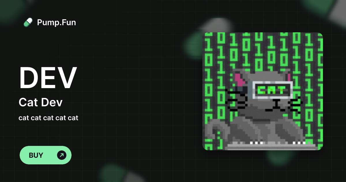 Cat Dev (DEV) - Pump