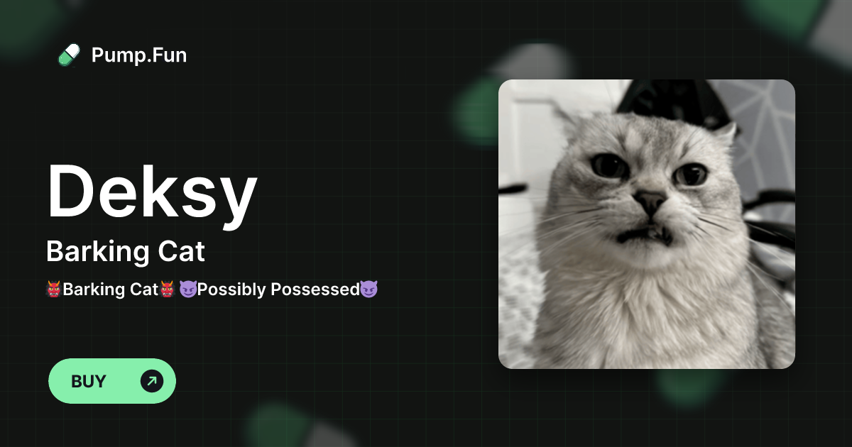 Barking Cat (Deksy) - Pump