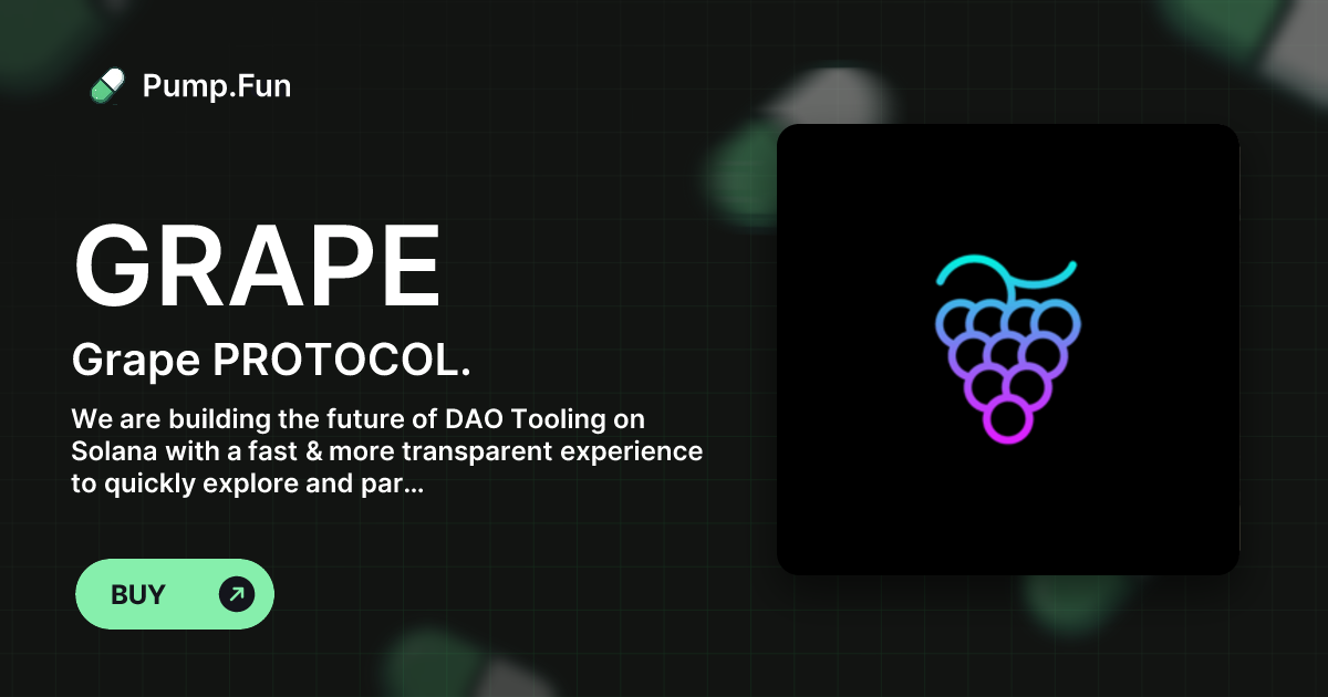 Grape PROTOCOL. (GRAPE) - Pump